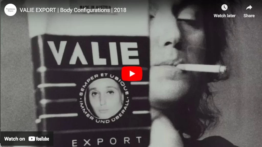 VALIE EXPORT | Body Configurations - El ojo del arte